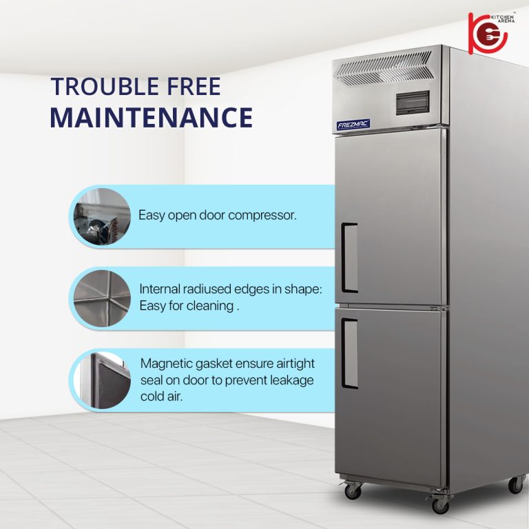 4 Half Door Upright Chiller – Frezmac